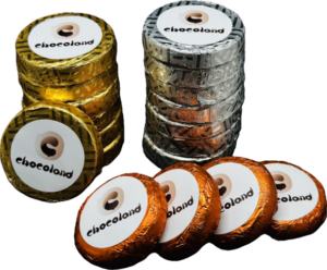 Bănuți de ciocolată personalizați (10g) - ChocoLand | Ciocolată ...